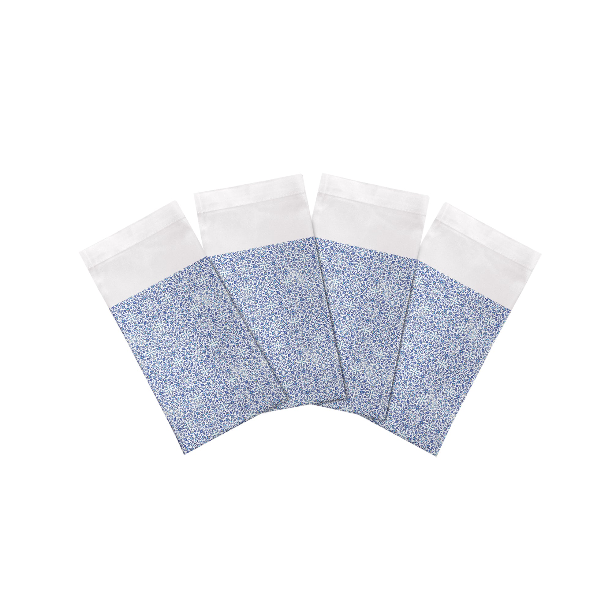 Iznik Cotton Sateen Dinner Napkins – nicolettemayer.com